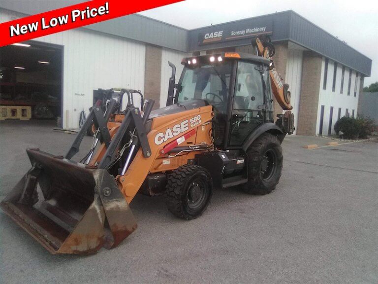 2016 CASE 580SN BACKHOE LOADER PORTLAND